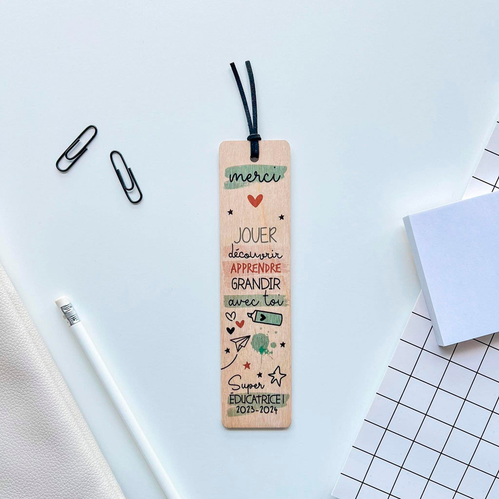 Cajole et moi... Signet en bois - Fin d'année 2024 | Sauterelles et ...