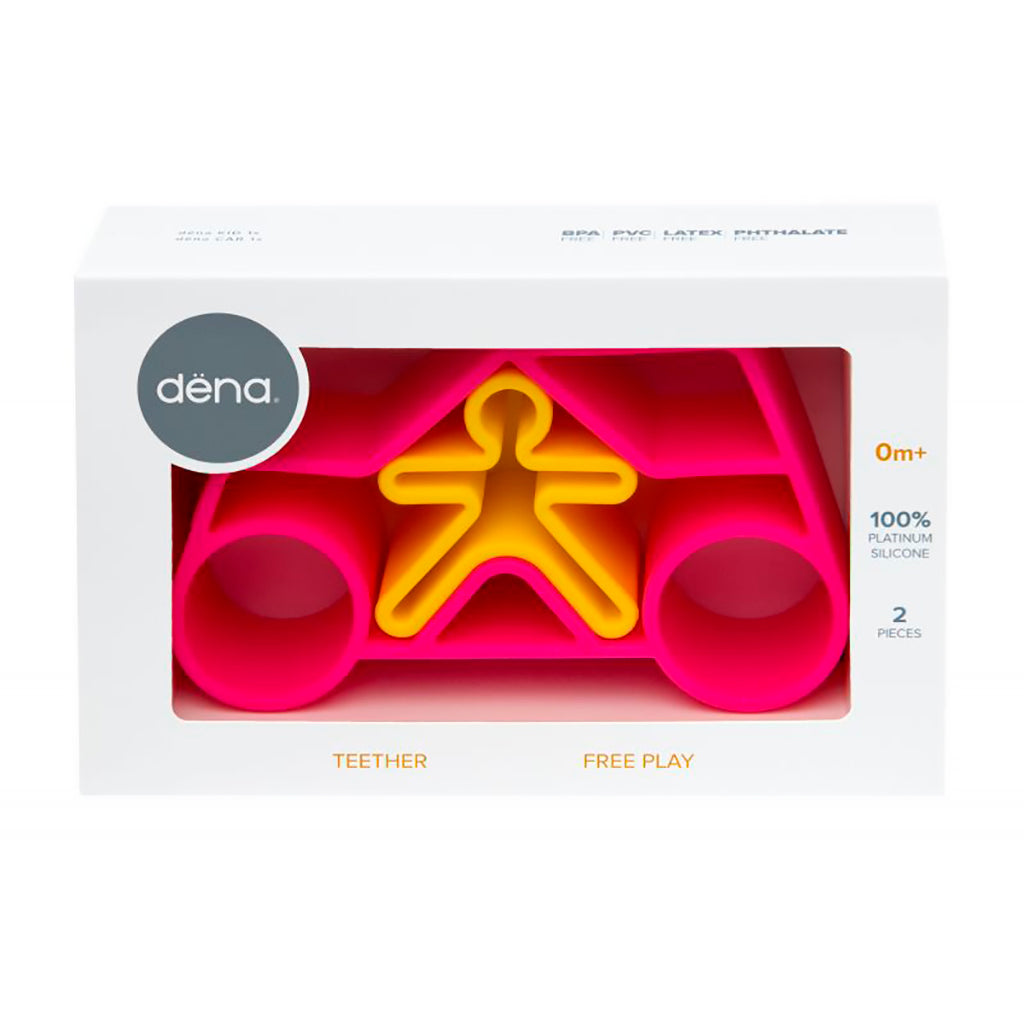 Dëna - Voiture rose – Sauterelles et Coccinelles