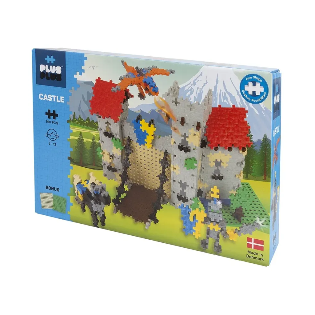 Plus Plus - Mini - Basics - Château (760 pces) | Sauterelles et Coccinelles