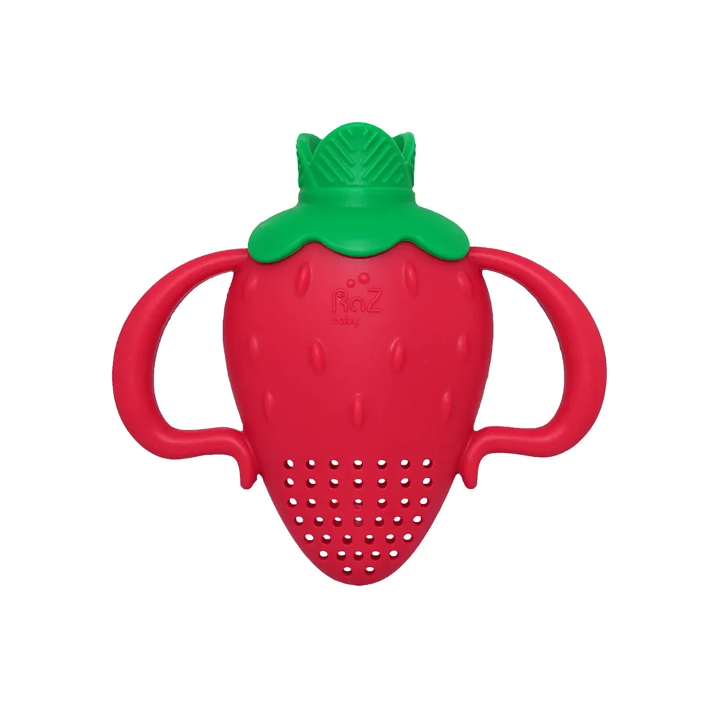 RaZ baby - Tétine alimentaire - Fraise | Sauterelles et Coccinelles