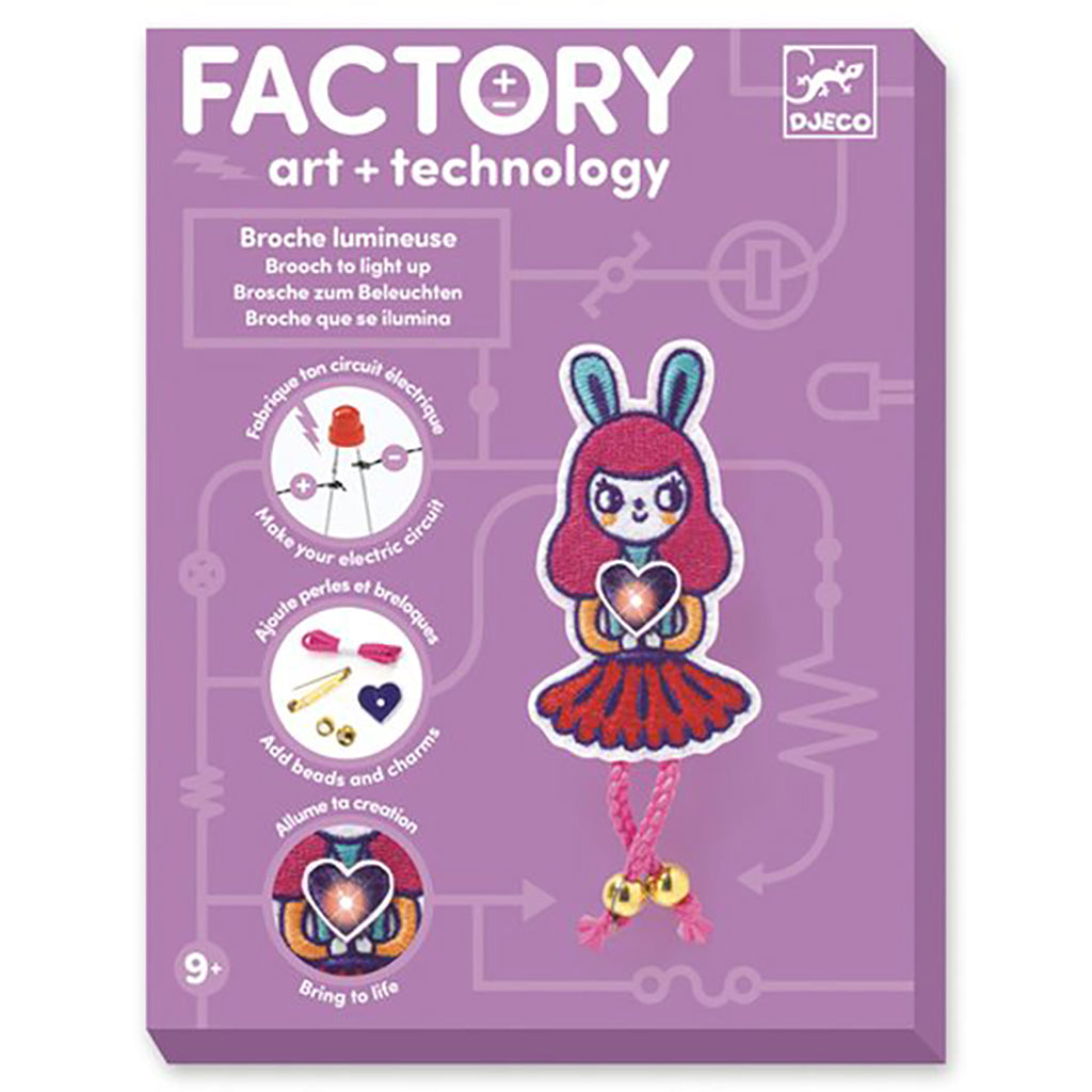 Factory Art & Technology / Broche / Bunny Girl | Sauterelles et Coccinelles