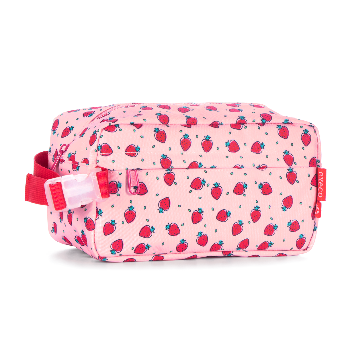 Execo - Grand sac à collation congelable - Fraise - Rose | Sauterelles ...