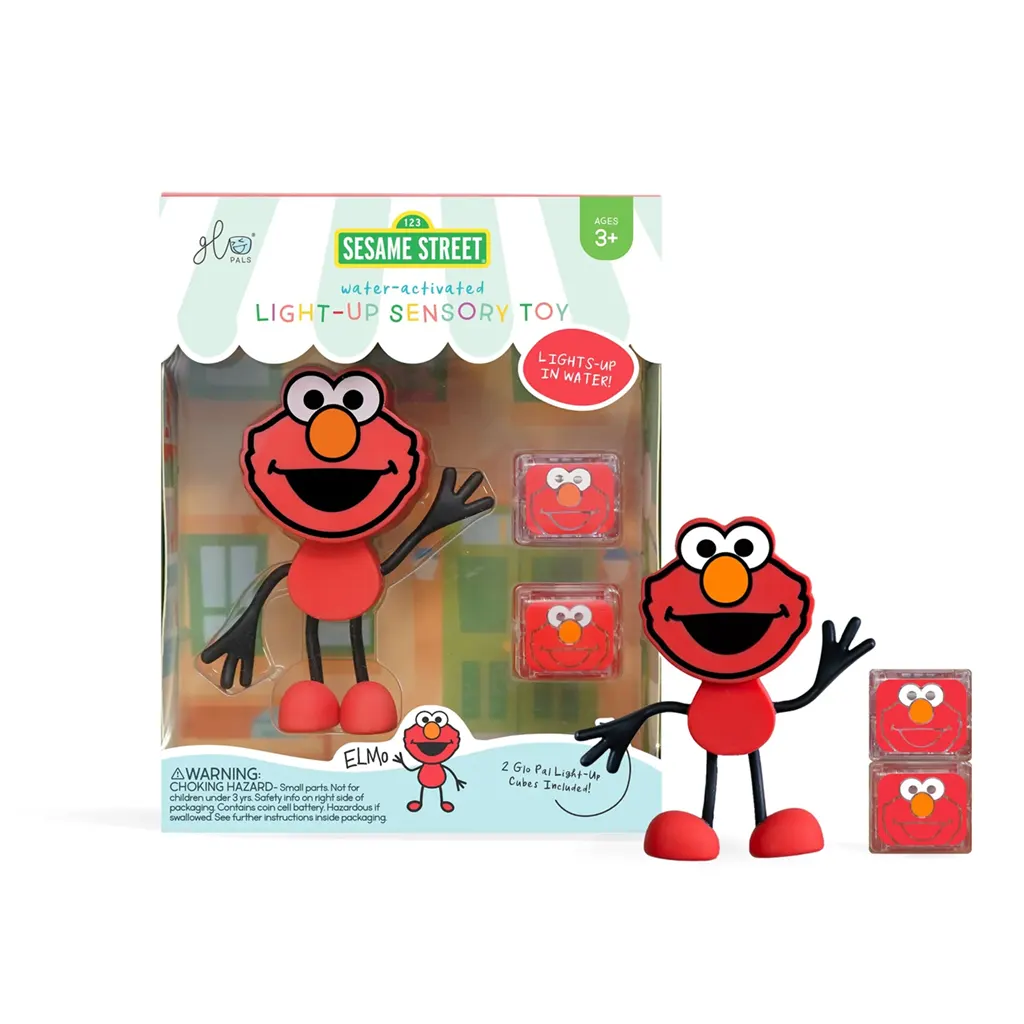 Personnage de Elmo (2 cubes) | Sauterelles et Coccinelles