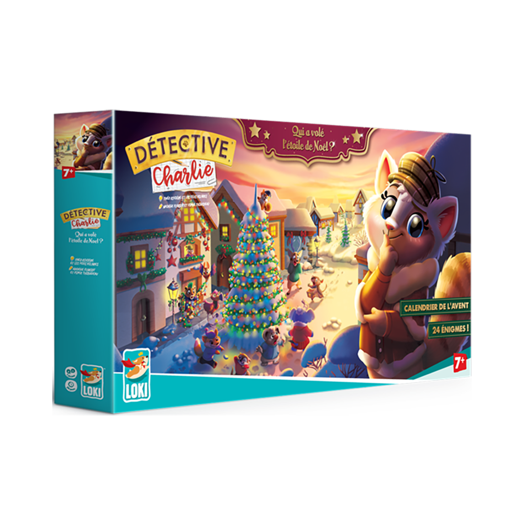 Détective Charlie - Calendrier de l'Avent | Sauterelles et Coccinelles