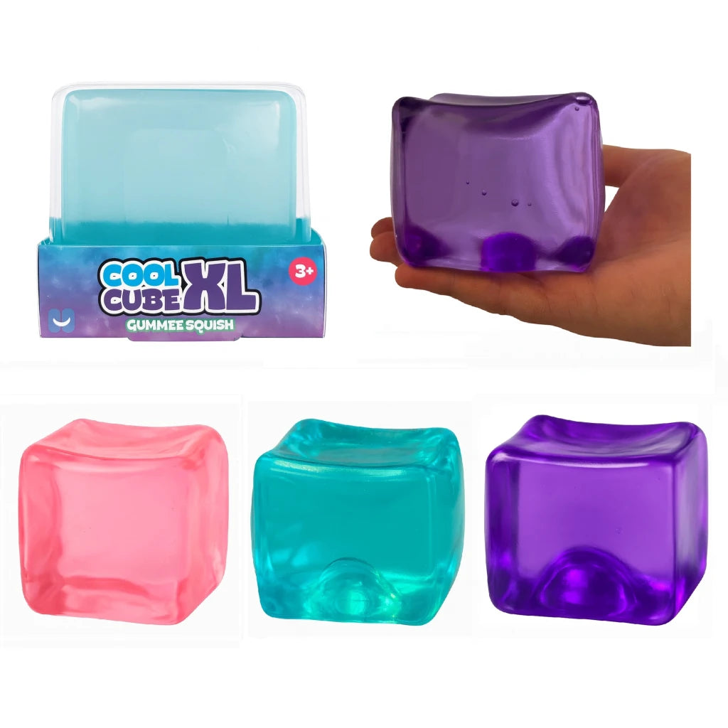 Jumbo Cool Cube XL Gumme Squish (À l'unité, assortis) | Sauterelles et ...