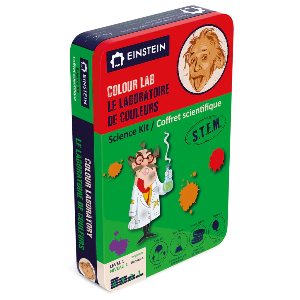 Einstein - Science - Le lab de couleurs | Sauterelles et Coccinelles