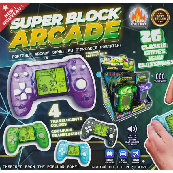 Super Block - Arcade Game | Sauterelles et Coccinelles